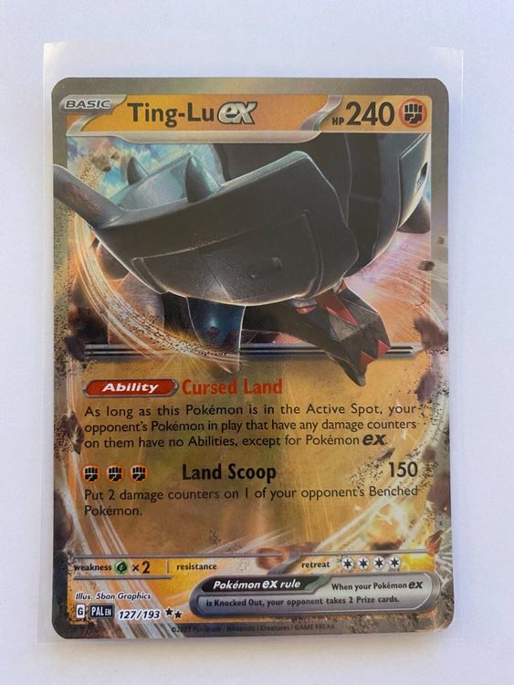 Pokemon Ting-Lu EX 127/193 Paldea Evolved EN | Kaufen auf Ricardo