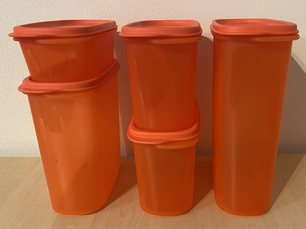 Tupperware Modular Set lachsfarben (Neu und originalverpackt) in Worben für CHF 36 – mit ...