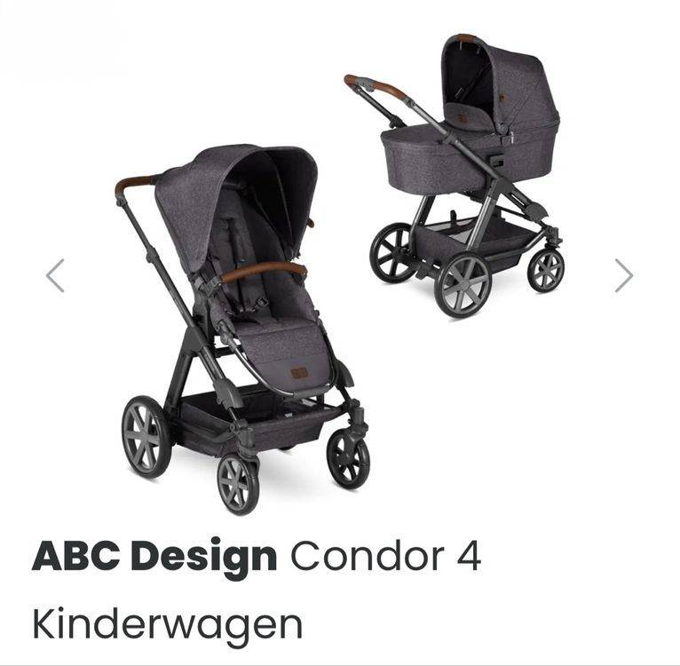 Kinderwagen ABC Design Condor 4 Kombiwagen (Gebraucht) in Zürich für ...