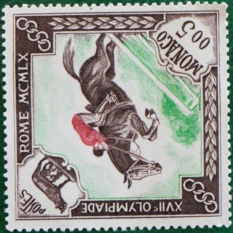 Monaco Briefmarke / Francobollo Principato di Monaco ab 1 C (Gebraucht ...