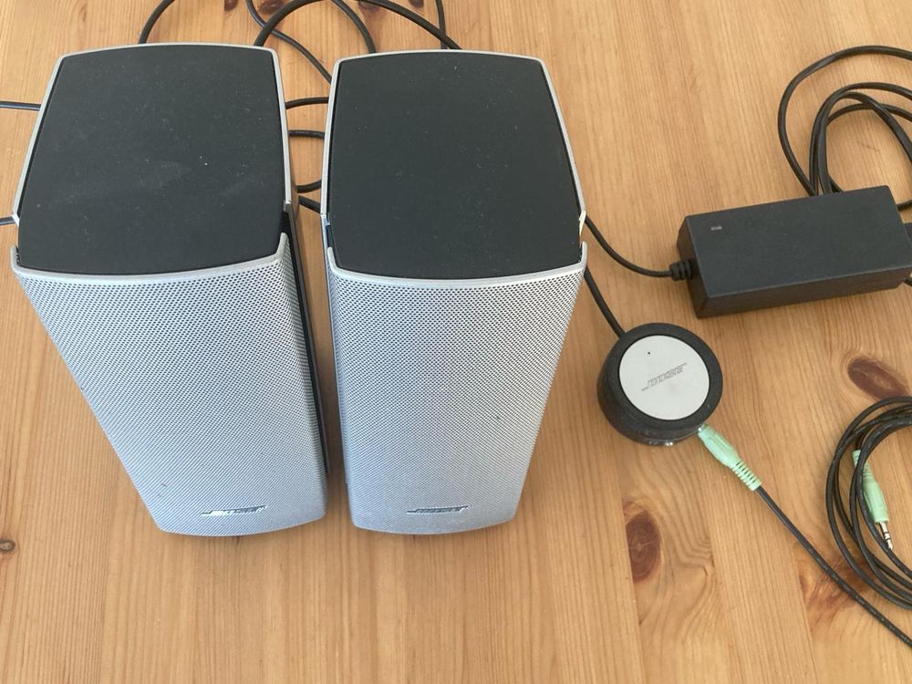Bose ® Companion 20 PC-Lautsprecher System silber, gebraucht | Kaufen ...