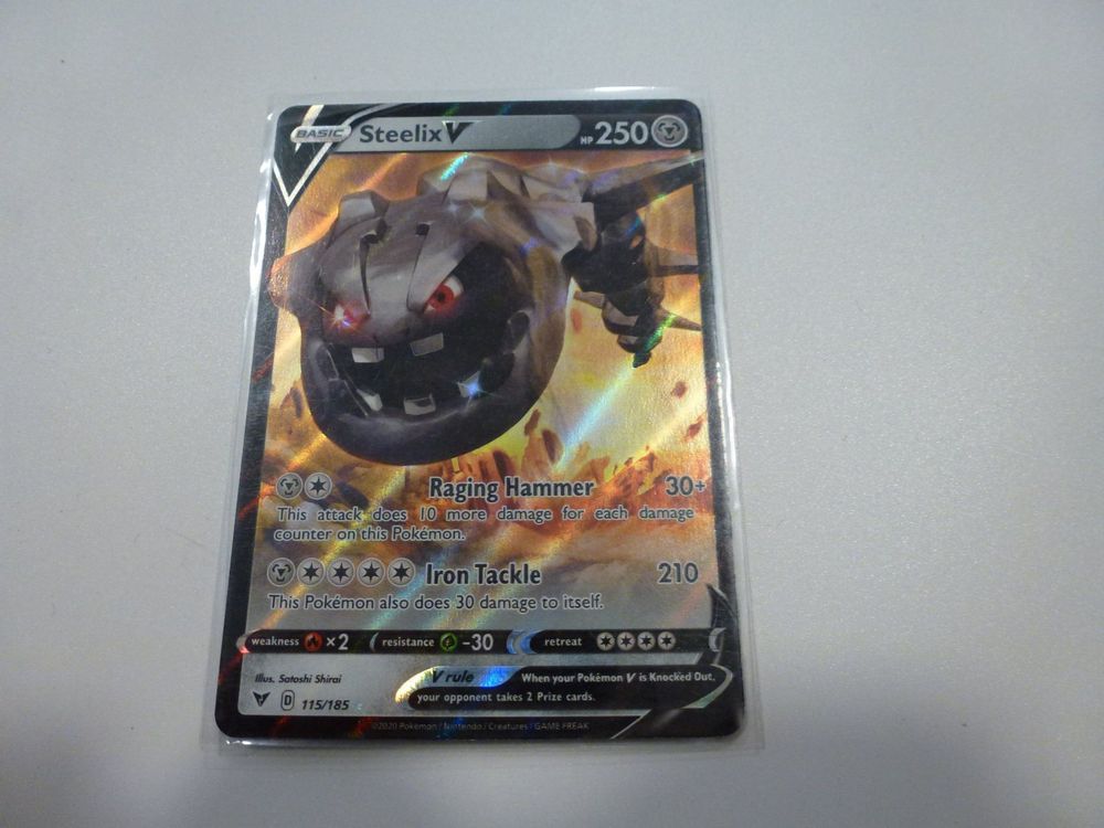 Pokemonkarte Steelix V (Gebraucht) in Olten für CHF 2.5 – mit Lieferung ...