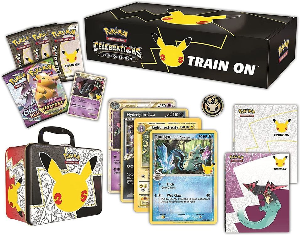 Pokémon 25th Anniversary Celebrations Prime Collection Box-E (Neu und ...