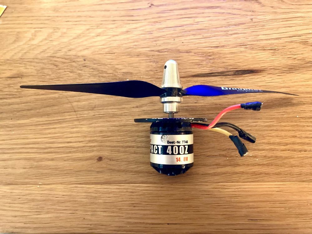 Motor brushless GRAUPNER COMPACT 400Z 14,8V Graupner 7746 (Gebraucht ...