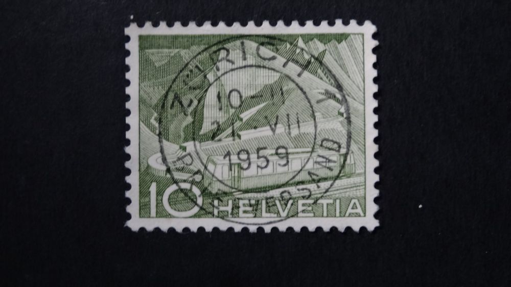 Vollstempel ZÜRICH 1 top zentr SBK 299 21.VII.59 106 | Kaufen auf Ricardo