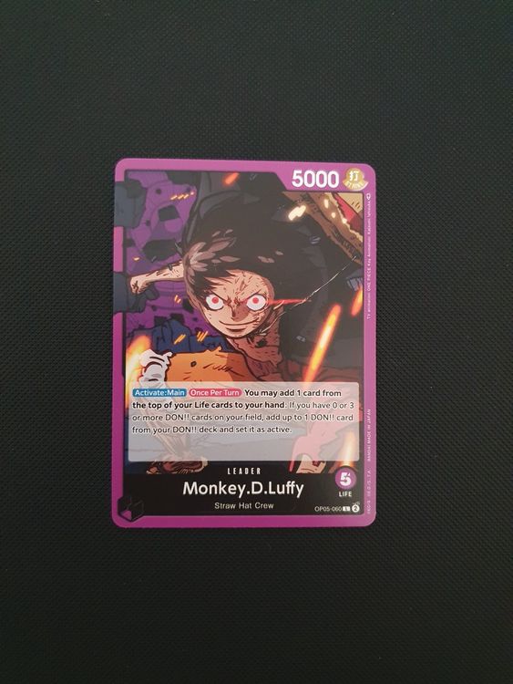Monkey.D.Luffy OP05-060 [EN] | Kaufen auf Ricardo