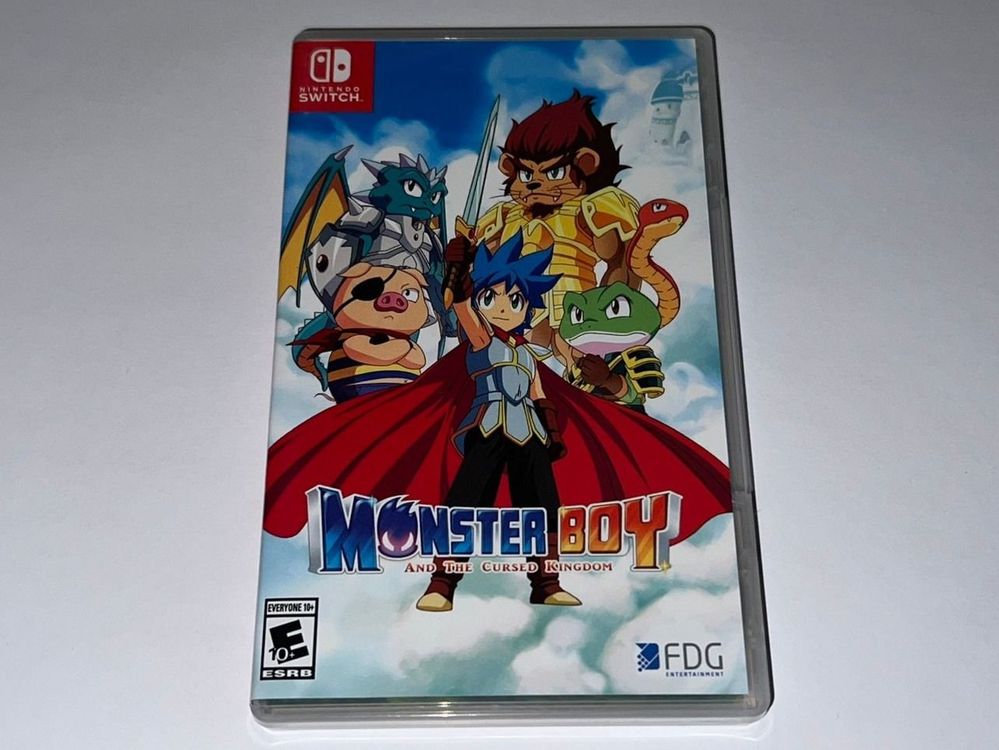 Switch Spiel - Monster Boy and the Cursed Kingdom - selten (Gebraucht ...
