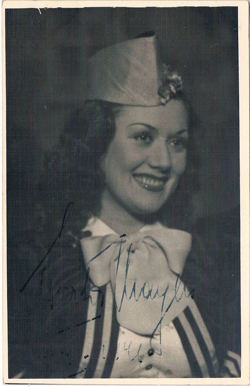 Herta Mayen 1922-2015 Autogramm signiert Vintage Foto 9x14cm (Gebraucht ...