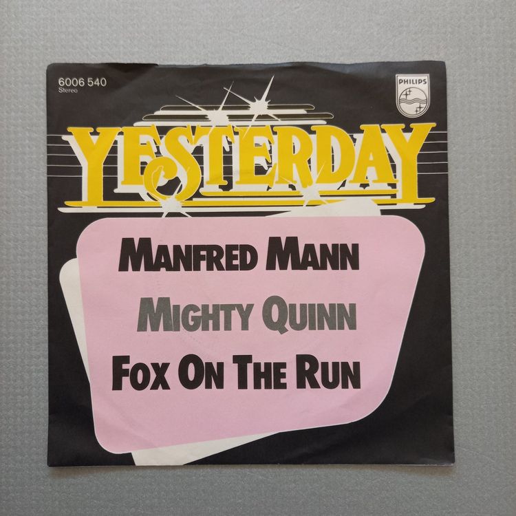 Manfred Mann - Mighty Quinn/Fox On The Run | Kaufen auf Ricardo