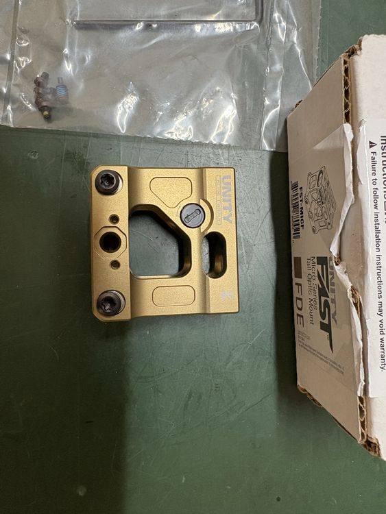 Neu OVP Unity Tactical Fast Aimpoint Micro Mount Picatinny (Neu und ...