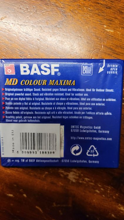 BASF Mini Disc 74 MD Made in Germany | Kaufen auf Ricardo