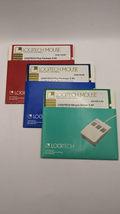 Logitech Mouse 5.25" Floppy Disketten (Gebraucht) in Bad Ragaz für CHF ...