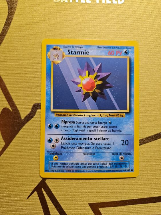 Base Set - Starmie | Kaufen auf Ricardo