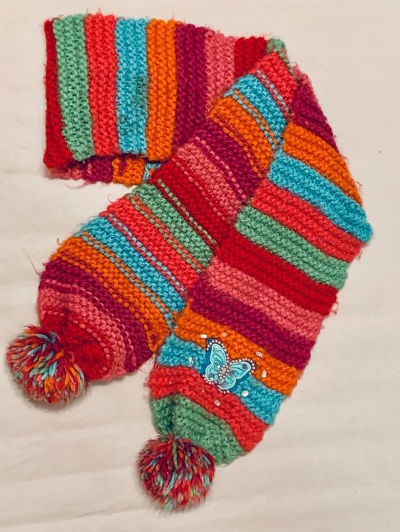 Regenbogen Schal BUTTERFLY von Designer House DEBENHAMS | Kaufen auf ...