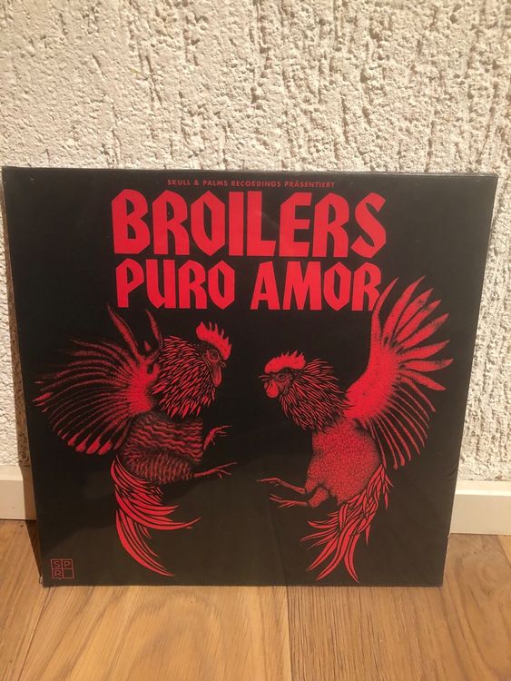 Broilers Puro Amor Red Clear Vinyl Limited Numbered sealed (Neu und originalverpackt) in ...