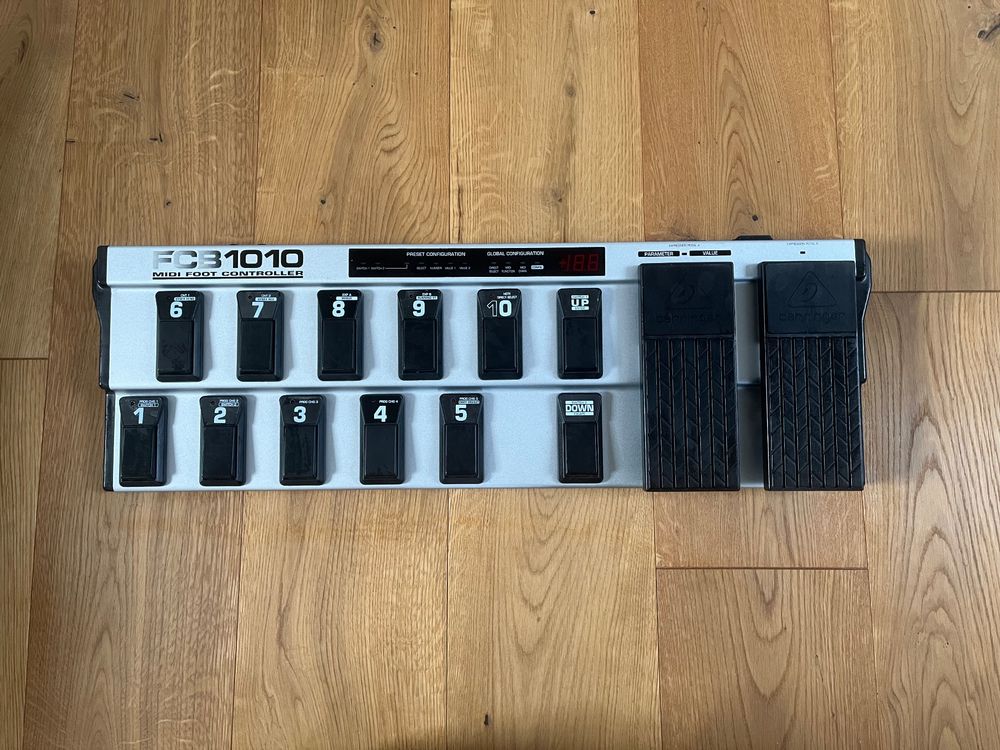 Behringer FC1010 Midi Fussleiste Controller Gitarre Bass ... (Gebraucht ...