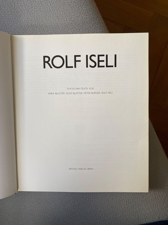 Rolf Iseli Maler Grafiker Benteli Verlag Bern 1990 (Gebraucht) in Bern ...