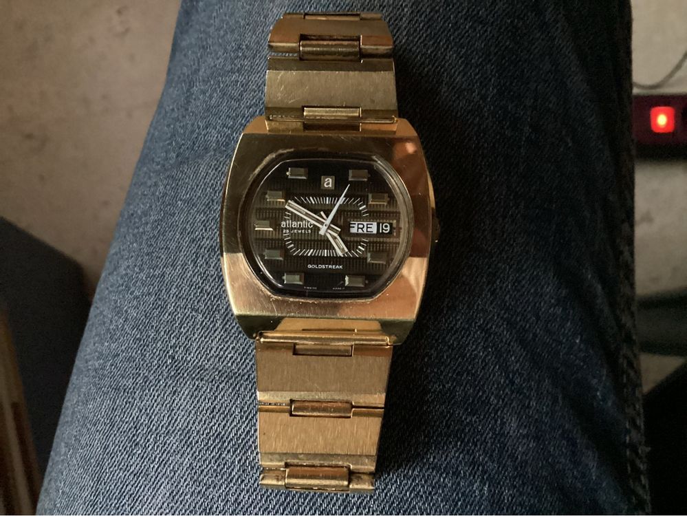 Atlantic Goldstreak Herren Armbanduhr , Swiss Made ab 49.- (Gebraucht ...