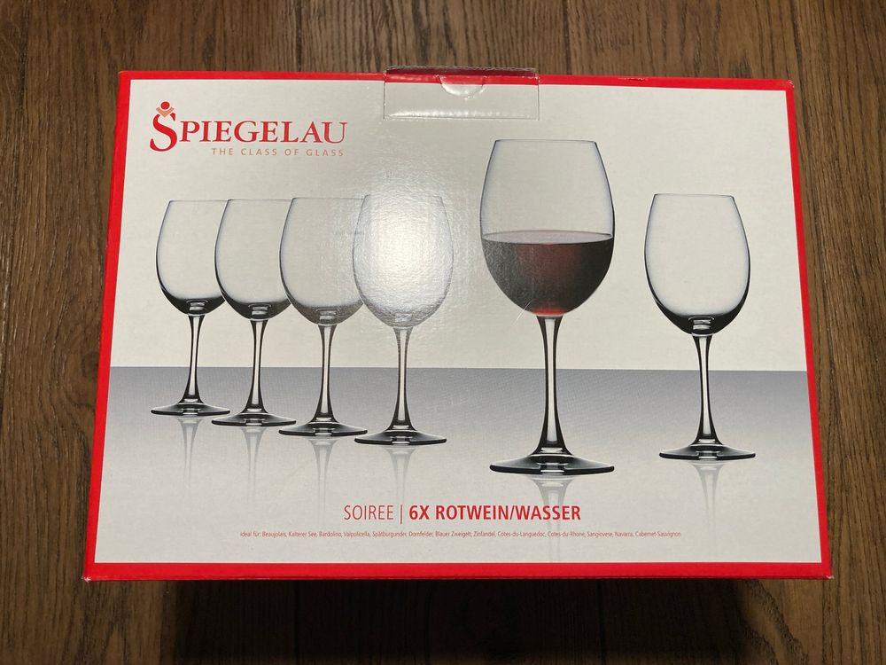 WEINGLÄSER ROTWEIN WEISSWEIN PORTWEIN CHAMPAGNER GLÄSER GLAS (Gebraucht ...