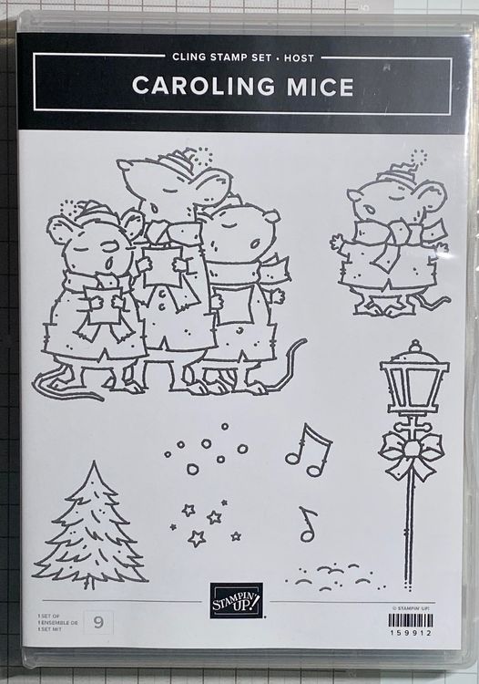 Stampin up Caroling Mice #weihnachten#mäuse#advent#stempel | Kaufen auf ...