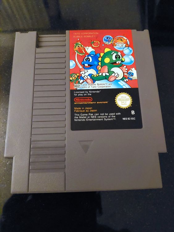 BUBBLE BOBBLE (PAL) - NINTENDO NES (Gebraucht) in für CHF 39 – mit ...