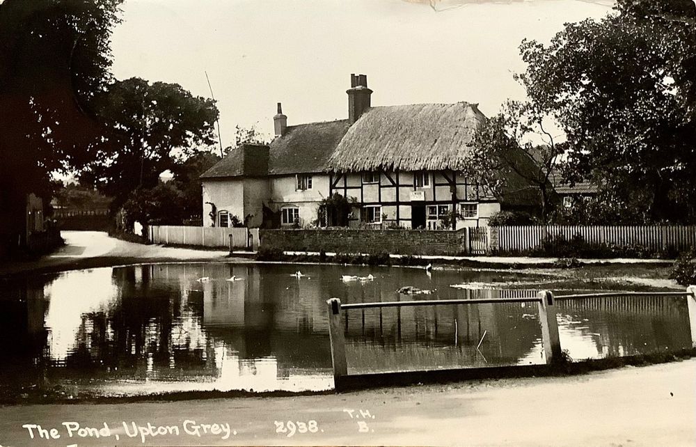 1935 - Alte Foto AK - Upton Grey England - Cottage | Kaufen auf Ricardo