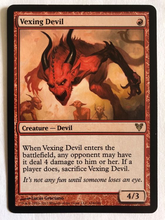 MTG - Vexing Devil - #direktkauf (Gebraucht) in Basel für CHF 3.7 – mit ...