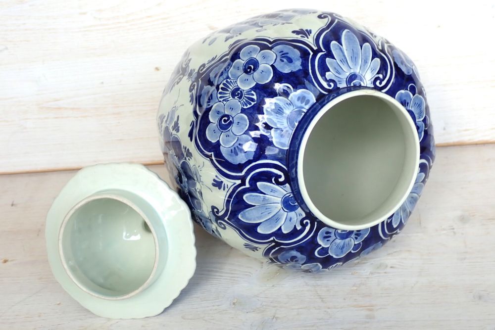Delfts Blauw Regina Delft Blau Vase Keramik Vintage Holland | Kaufen ...