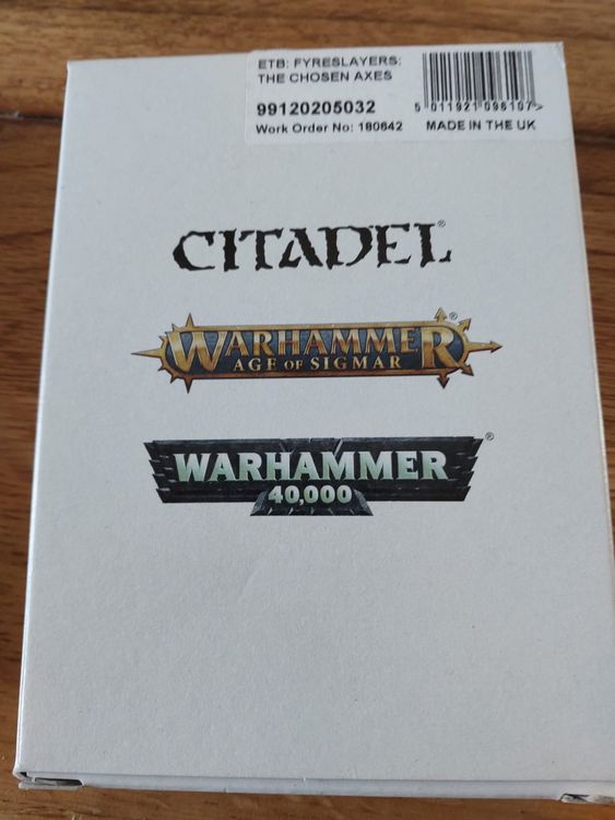 Warhammer Underworld - Fyreslayers: The chosen axes OVP (Neu und ...