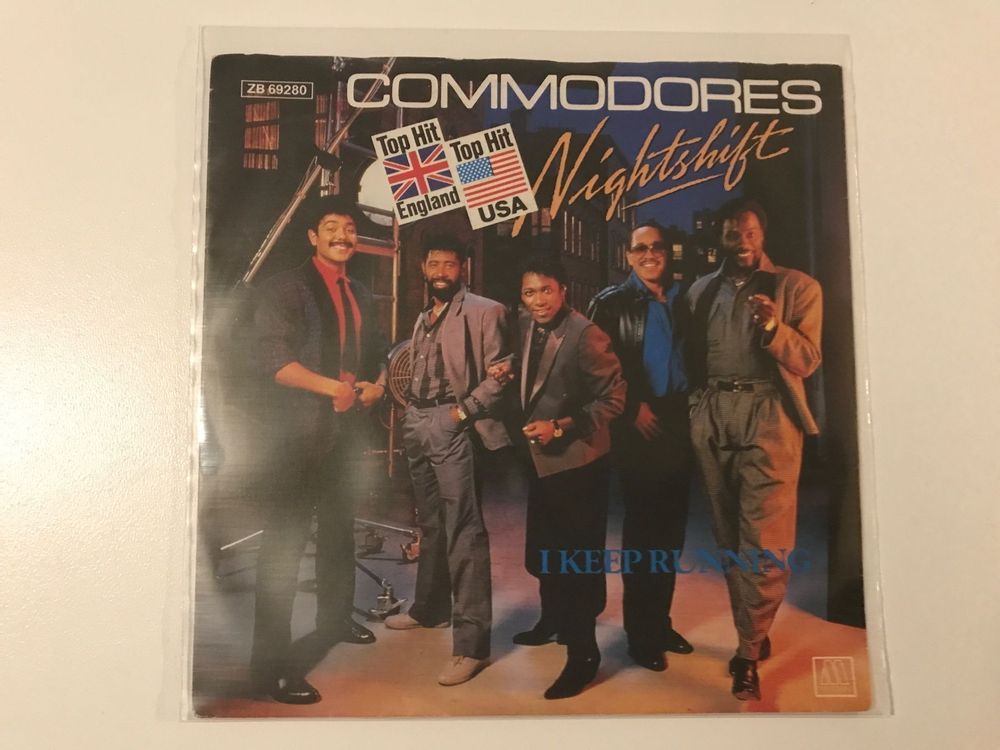 Commodores Single - Night Shift / I Keep Running | Kaufen auf Ricardo