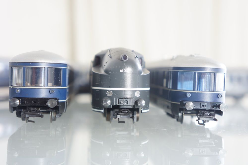 Märklin 39618+42610, Henschel-Wegmann-Zug, Epoche III (Neu (gemäss ...