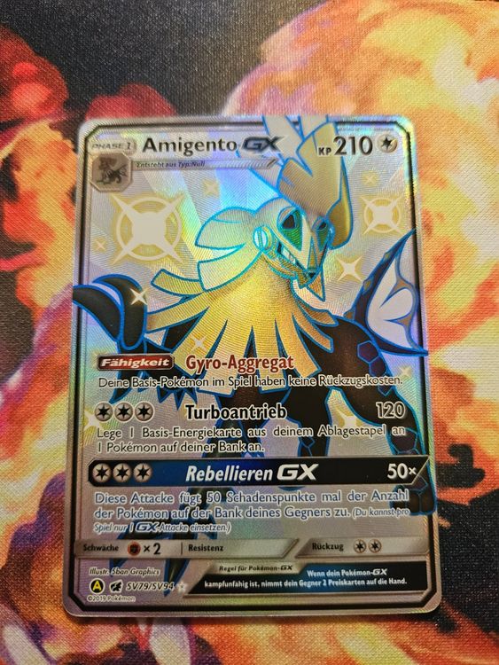 Pokemon - Amigento GX - Shiny - SV79/SV94 - DE (Gebraucht) in Jonen für ...