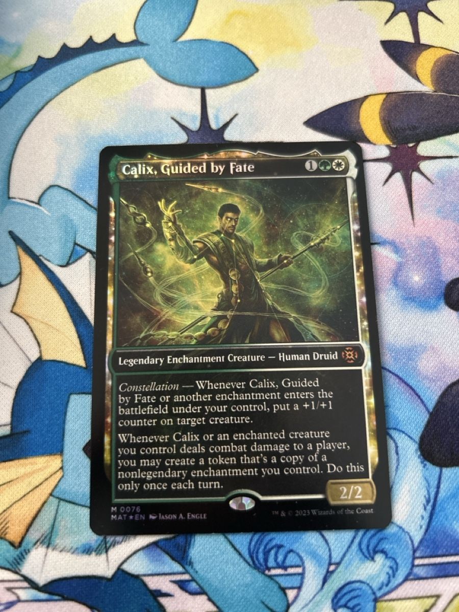 Calix, Guided by Fate - Borderless MTG Card - NM Condition (Neu (gemäss ...