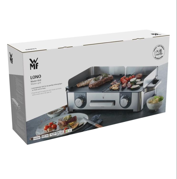 WMF Lono Master Grill - Tischgrill,Top Zustand,Sommer Hit! (Neu (gemäss ...