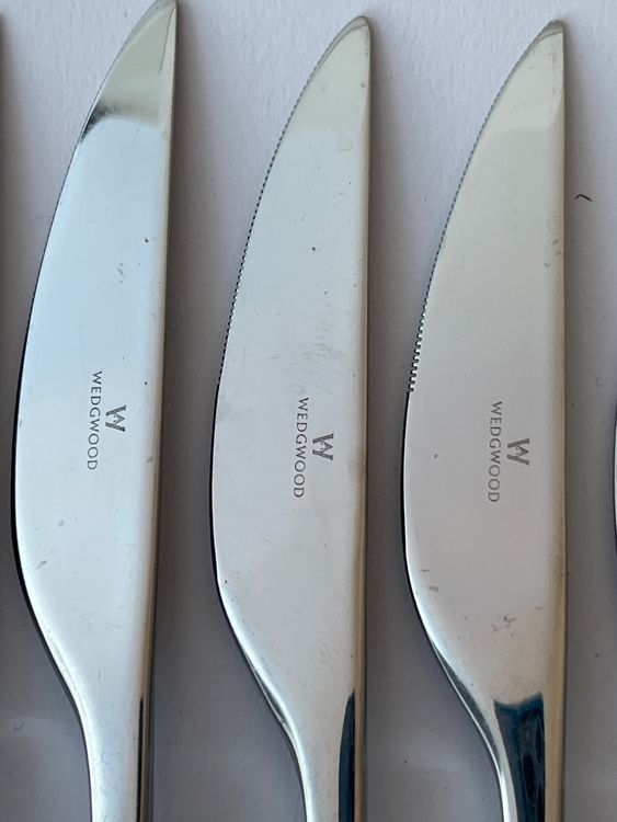 Design Besteck 22 Teile Inox 18/10 WEDGWOOD England | Kaufen auf Ricardo