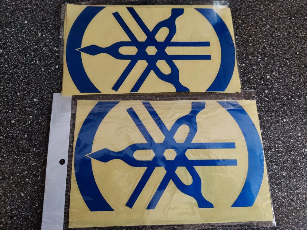 Yamaha Logo Aufkleber Set YZF R1,R6,R7,R3,Mt-10,Mt-09 (Neu und ...
