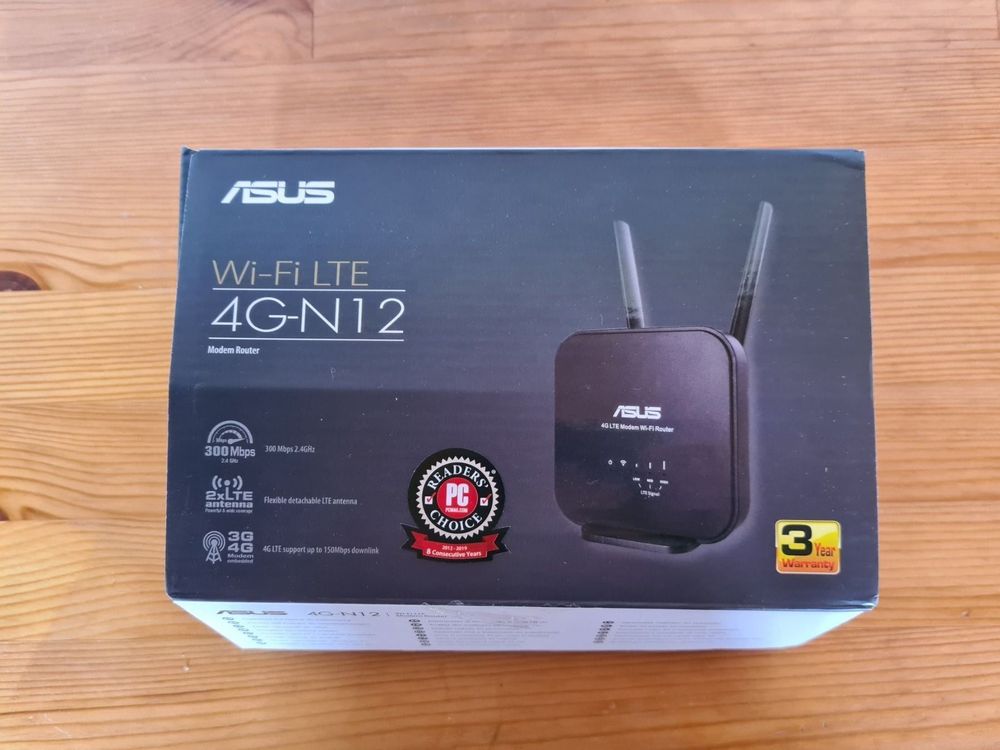 ASUS LTE Router 4G-N12 B1 4G Router SIM (D'occasion) à Marbach LU pour ...