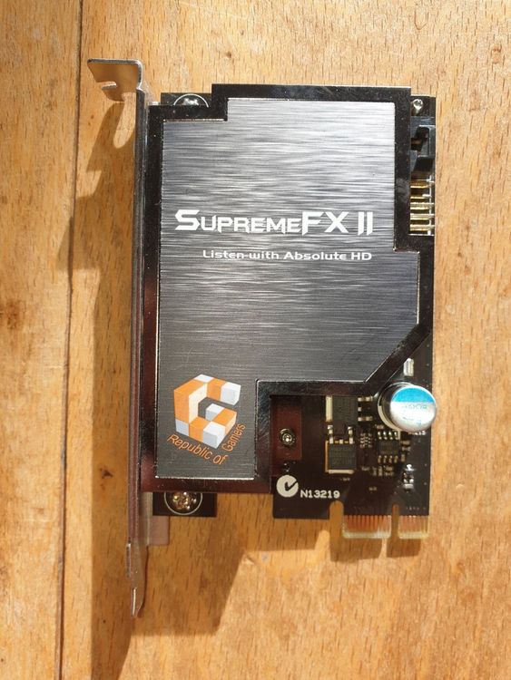 Supreme FX II Absolut HD Soundcard (Gebraucht) in für CHF 10 – mit ...