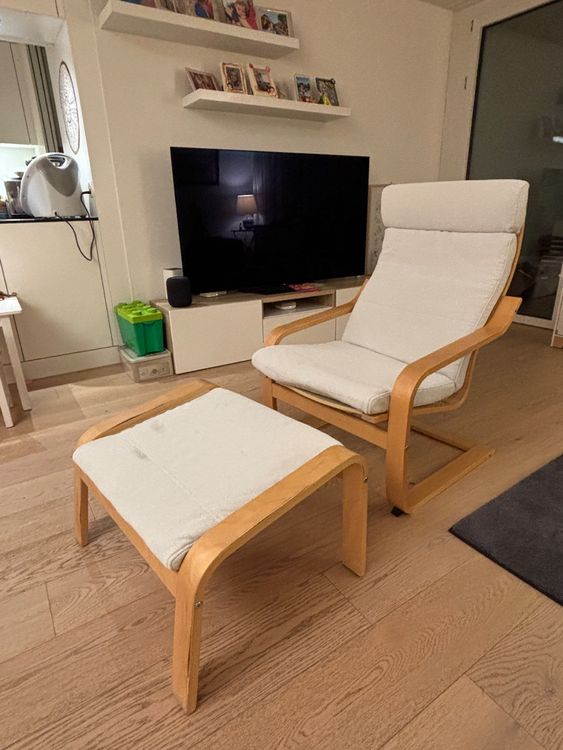 Ikea Poang Hocker