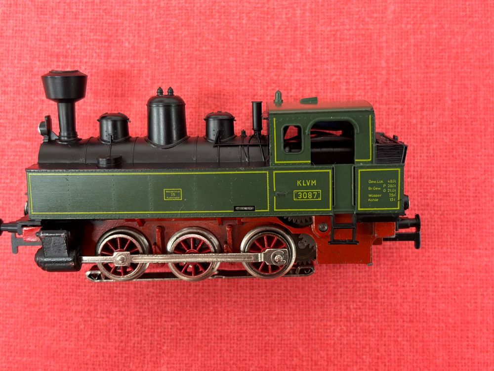 Märklin Dampflok 3087 / KLVM HO WS Analog 3000 / OVP | Kaufen auf Ricardo