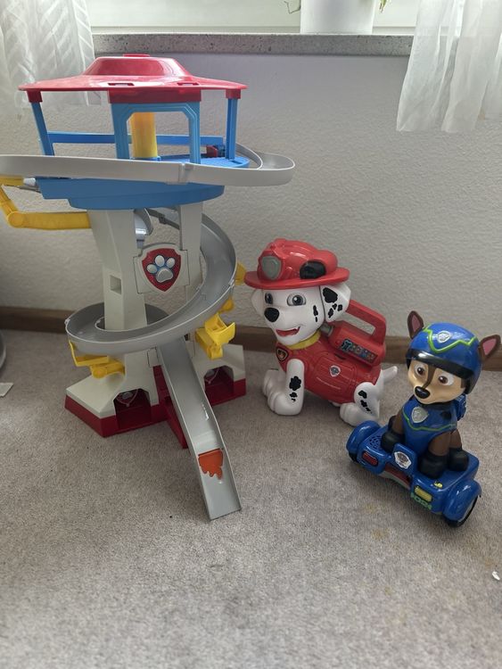 Paw Patrol Lookout Tower, car tower, v-tech (Gebraucht) in Thalwil für ...