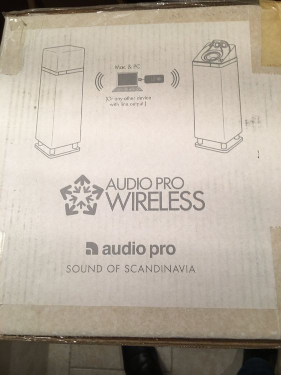 Audio Pro LV3 Wireless Lautsprecher Top Orginal Verpackt (Neu und ...