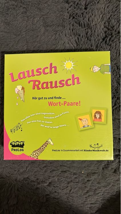 Lausch Rausch Wort-Paare: Das Spiel für kleine Entdecker (Gebraucht) in ...