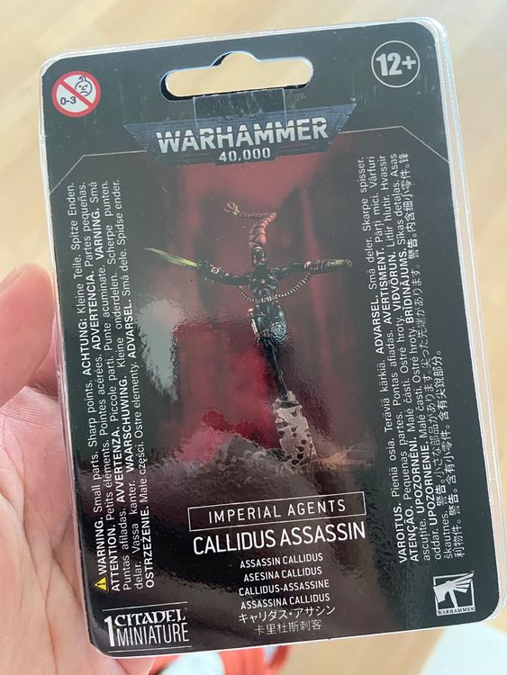 Warhammer 40K Imperial Agents: Callidus Assassin (Neu und ...