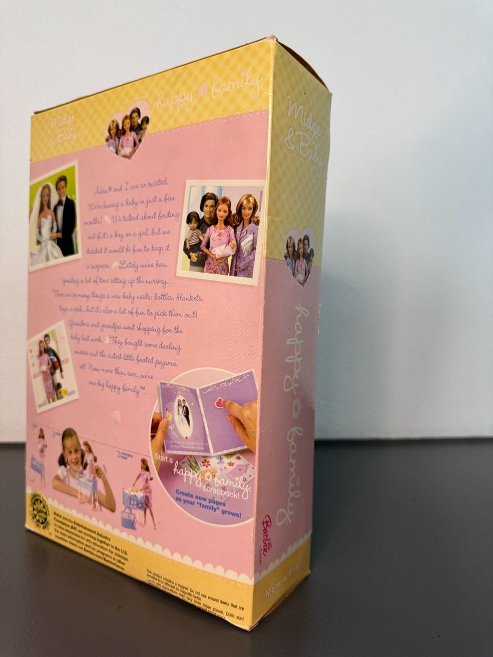 Barbie Happy Family Midge mit Baby OVP umstrittene Serie (Neu (gemäss ...