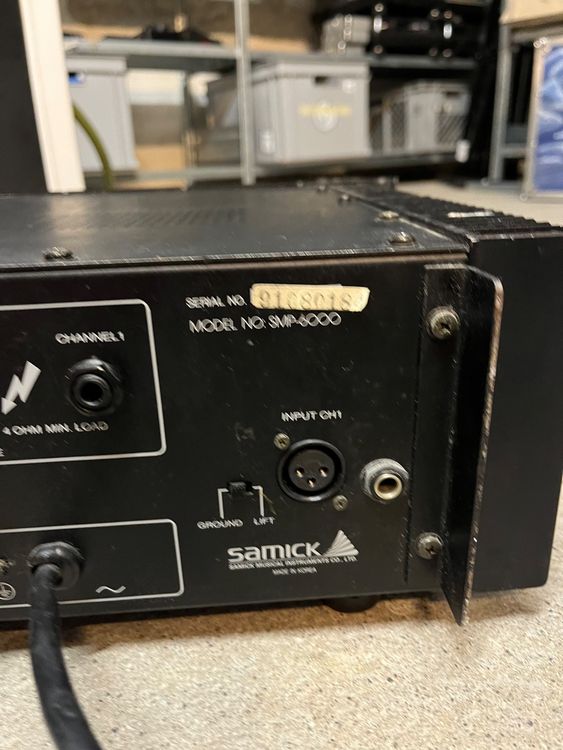 Samick SMP-6000 Verstärker Power Amplifier (Gebraucht) in Zürich für ...