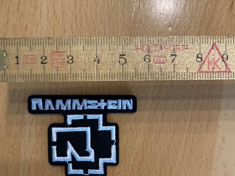 Rammstein Patch Sticker Aufnäher Metal Rock Band 1 (Neu (gemäss ...