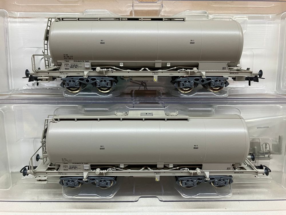 Roco 2 x 47557 SBB Zementsilowagen Uaces, H0 (Neu (gemäss Beschreibung ...