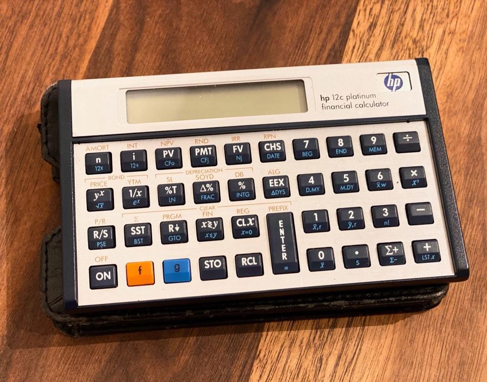 Financial Calculator HP 12c Platinum (Gebraucht) in Thalwil für CHF 19 ...