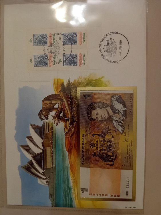 Banknotenbrief Australia (Neu und originalverpackt) in Muralto für CHF 11.9 – mit Lieferung auf ...